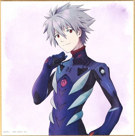 Neon Genesis Evangelion Kaworu Nagisa Minitokyo