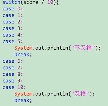 switch case分支结构总结 Boogiever 博客园