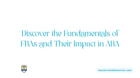 Understanding Functional Behavior Assessments And Their Role In Aba Therapy Understanding Functional Behavior Assessments And Their Role In Aba Therapy