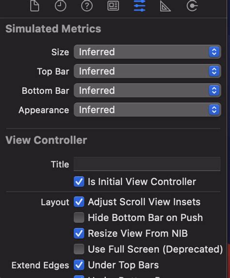 Ios 에러 Is Initial View Controller 설정에러