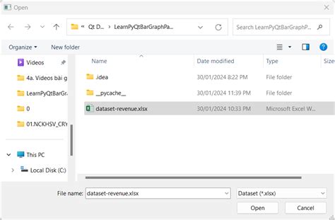 Bài 37 Trực Quan Hóa Dữ Liệu Pyqtgraph Excel Data Pyqt6 Part 7