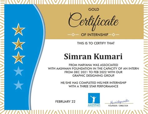 Simran Kumari On Linkedin Internship Aashmanfoundation