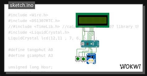 Lcdrtc Wokwi Esp32 Stm32 Arduino Simulator