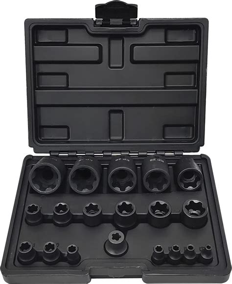 Buy Zktool 19 Pc Ep Socket Set Cr V 14 And 38 And 12drive Female