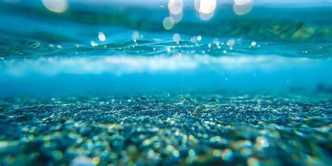 해양 미세 플라스틱 오염이 환경에서 물과 식량 사슬에 미치는 영향 개념 해양 오염 미세 플래스틱 물 오염 식품 사슬 환경 영향 프리미엄 Ai 생성 이미지