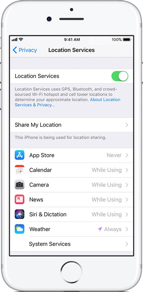 Turn Location Services And Gps On Or Off On Your Iphone Ipad Or Ipod Touch Apple Support