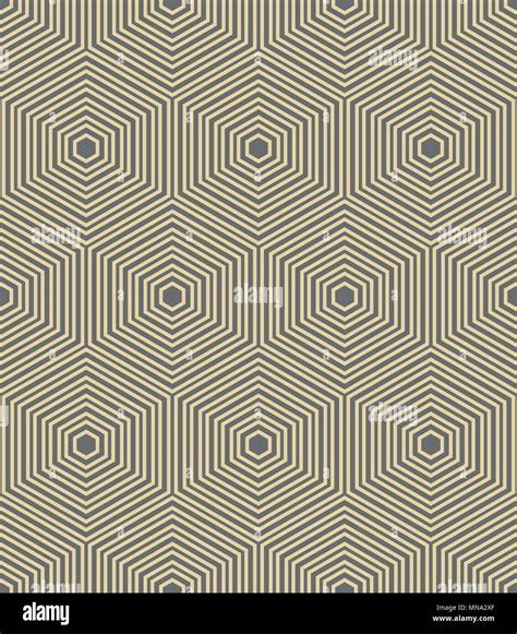 Seamless Abstract Vector Pattern With Hexagons Stock Vector Image And Art