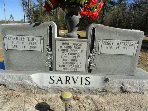 Charles Edward Doug” Sarvis 1942 2009 Find A Grave Memorial
