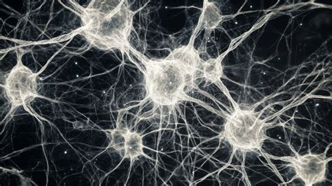 Microscopic Neural Network A Web Of Synaptic Connections In The Brain
