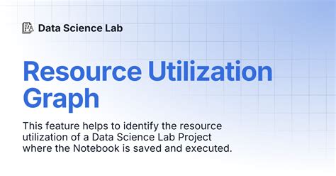 Resource Utilization Graph Data Science Lab