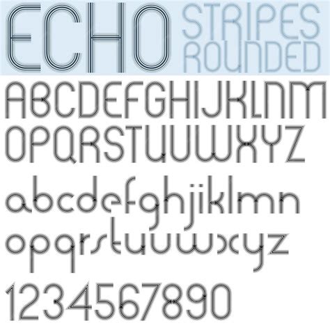 Premium Vector Poster Echo Black Font And Numbers On White Background