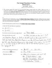 Hwk Key Pdf B With The Same Problem Statement And Using The P Value Method Compute The P