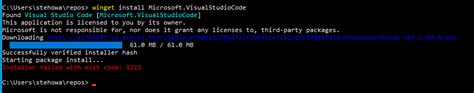 Unable To Install Anything The Parameter Is Incorrect · Issue 573 · Microsoft Winget Cli
