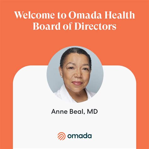 🌟 Were Excited To Welcome A New Addition To The Omada Health Board Of