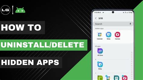 How To Uninstall Or Delete Hidden Apps On Android Easy Youtube