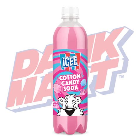 Icee Cotton Candy Soda Uk 500ml Dank Mart