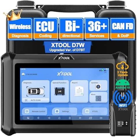 Amazon Com XTOOL D7W Wireless OBD2 Scanner Diagnostic Tool 2025 Upgraded Ver Of D7