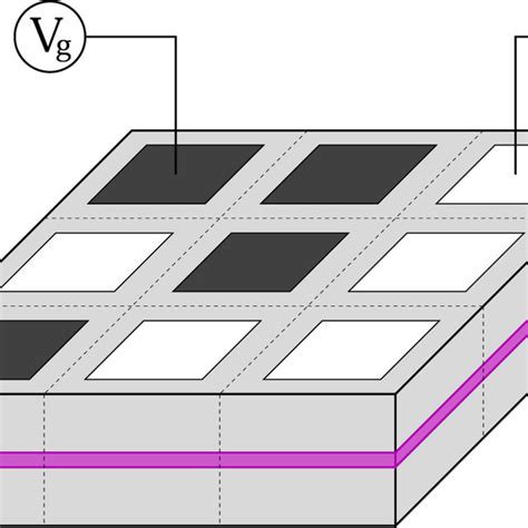 Schematics Of The Gate Array Controlling The Many Body States In The Download Scientific