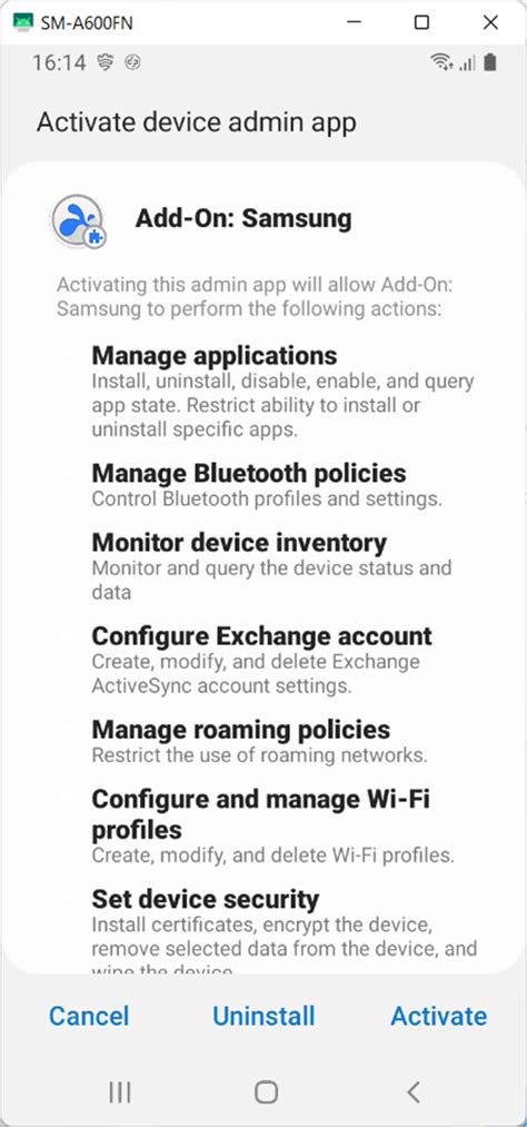 enable remote access to your android phone