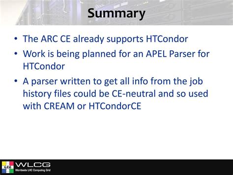 htcondor accounting update ppt download