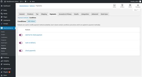 WooCommerce Conditional Payments Pro WP Trio