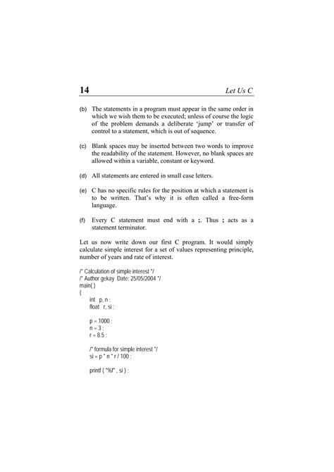 Let Us C Yashwant Kanetkar1 Pdf