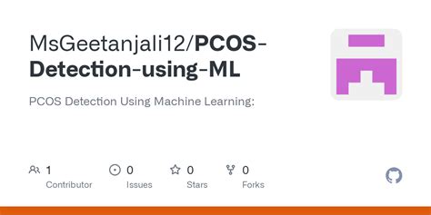 PCOS Detection Using ML PCOS Prediction And Detection Ipynb At Main MsGeetanjali12 PCOS