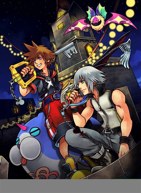 Kingdom Hearts 3d Dream Drop Distance Mobile Wallpaper By Nomura