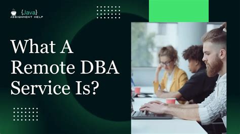 What A Remote Dba Service Is