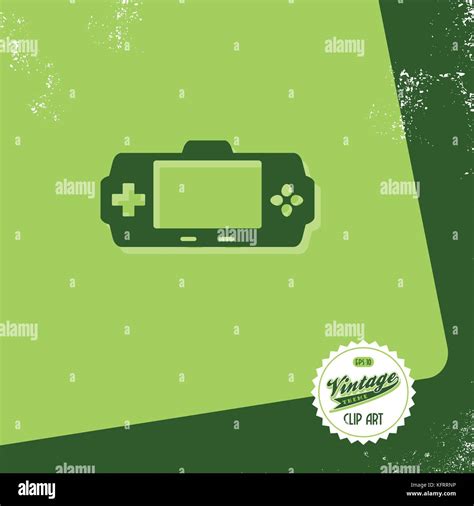 Editable Game Console Vector Graphic Art Design Illustration Stock Vector Image And Art Alamy