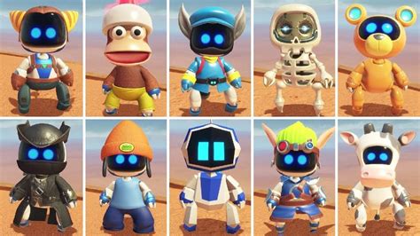 How to unlock and customize outfits in Astro Bot? - PUPUWEB
