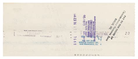 Steve Jobs And Steve Wozniak Signed 1976 Apple Computer Check No 2 To