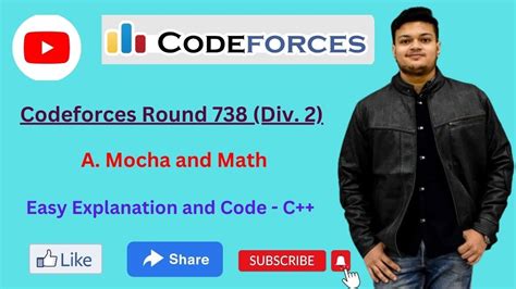 A Mocha And Math Codeforces Round 738 Div 2 Codeforces The