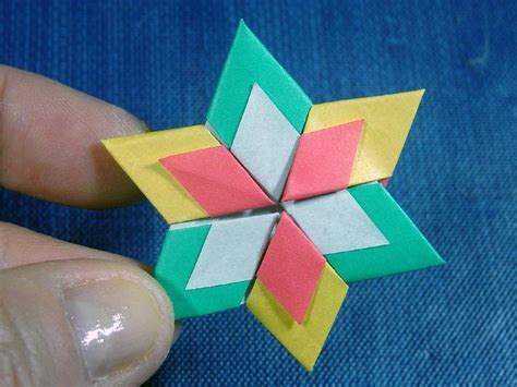 Origami Star Of David Origami Stars Origami Star Of David