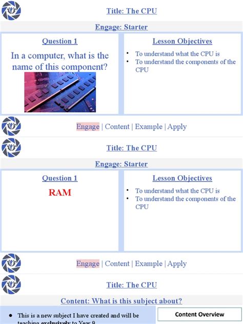 In A Computer What Is The Name Of This Component Title The Cpu