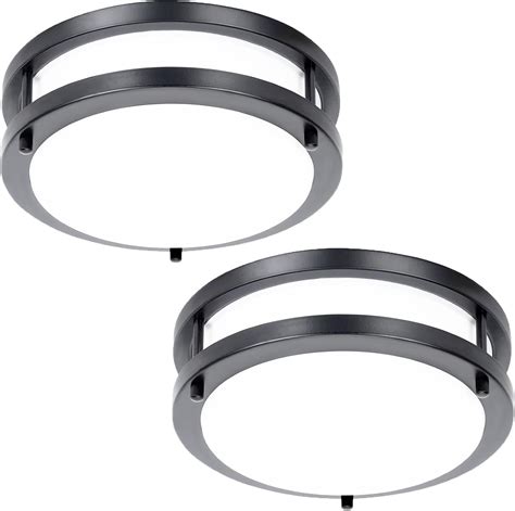 24W Dimmable LED Ceiling Light Fixture, Flush Mount Light Fixture for ...