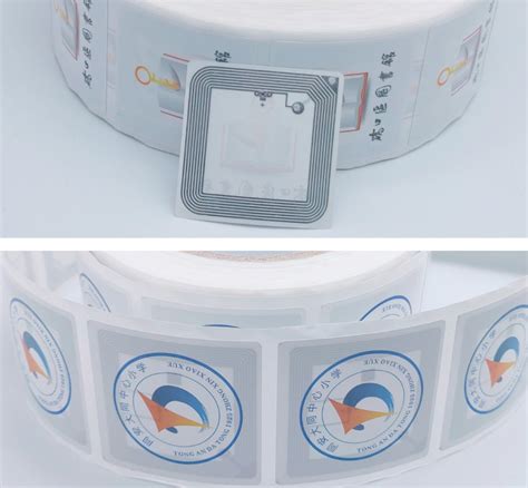 NXP ICODE SLIX 13 56MHz 50x50MM Wet Blank Inlay Libraries RFID NFC Implant Adhesive Sticker