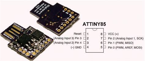 Attiny85 Guide Pinout Features And Configuring Digispark Nerdytechy