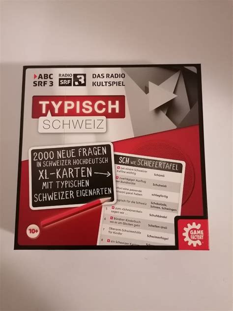 Abc Srf Typisch Schweiz Kaufen Auf Ricardo