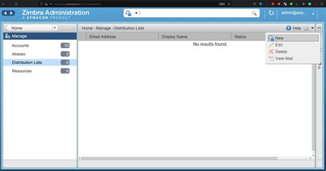 Manage Your Distribution List Zimbra Zextras Community