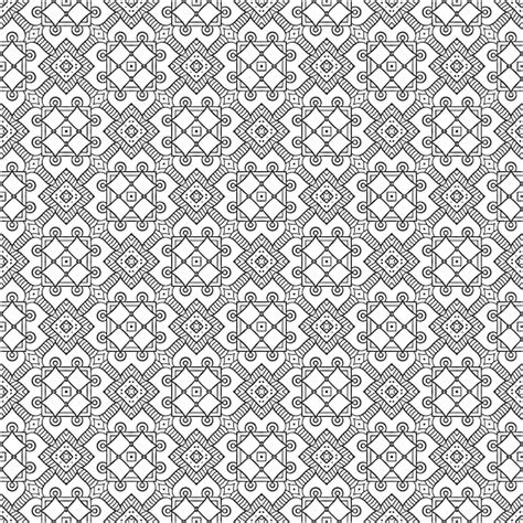 Premium Vector Mosaic Seamless Pattern Design Decorative Style