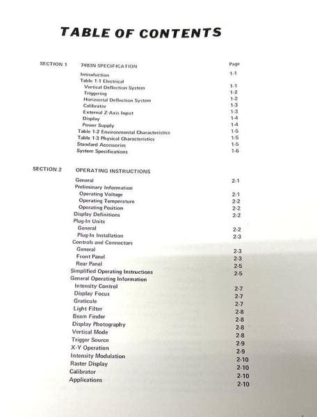 Tektronix 7403n Oscilloscope Instruction Manual Surplus Select