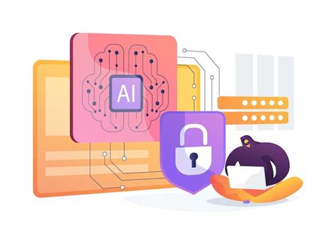 Premium Vector Aidriven Fraud Prevention Abstract Concept Vector