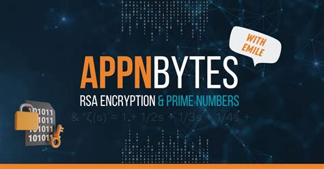 appnbytes rsa encryption and prime numbers appenate