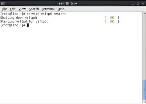 Redhat Centos 6x Vsftp Server Linux Terminal
