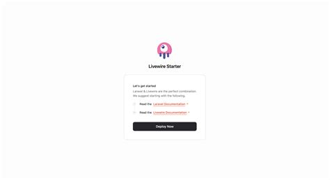 Github Tnylea Livewire Starter A Laravel Liveware Starter That Includes The Latest Version Of