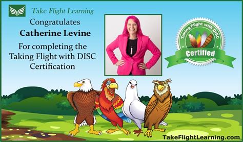 So Excited To Complete My Advanced Certification In Disc Through Taking Flight They Even Have