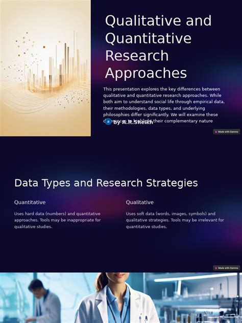 Qualitative And Quantitative Research Approaches 1 Pdf Quantitative Research Qualitative