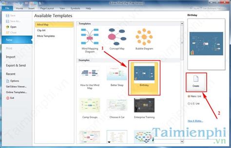 Cách vẽ sơ đồ tư duy bằng Edraw Mind Map Hội đồng bộ môn Tin học tỉnh An Giang