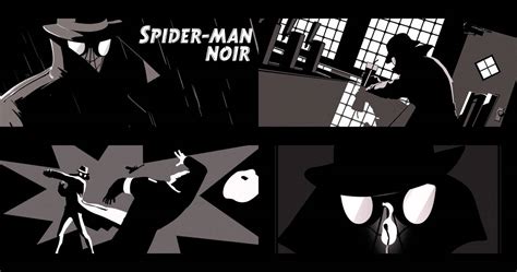 Spider Verse Spiderman Noir By Mdwyer5 On Deviantart
